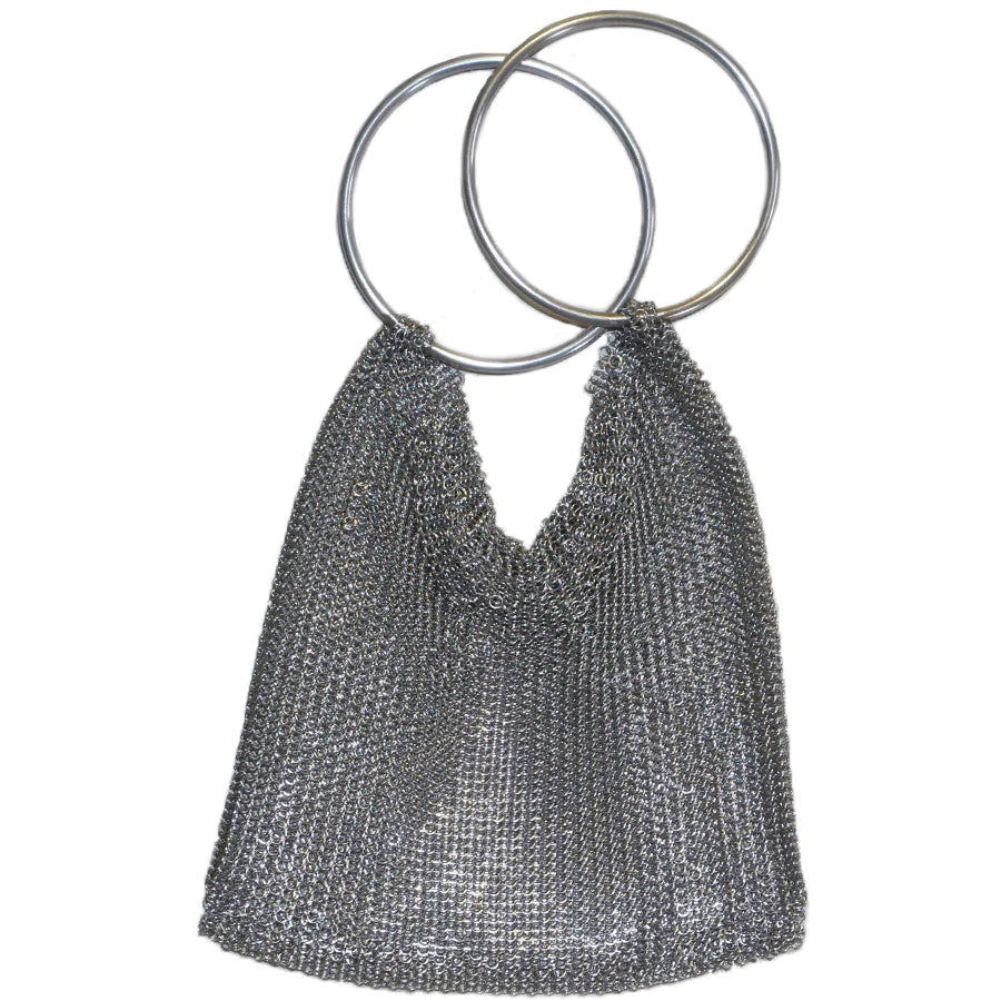 Chainmail Tote Bag - Stainless Steel Designer Bag - Sumac Store